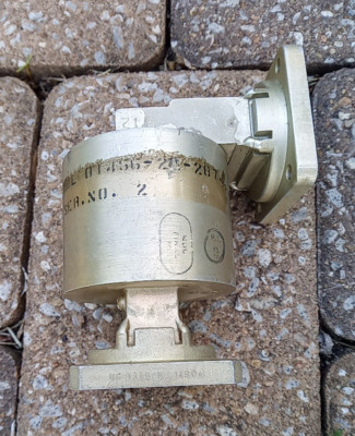 MDL WR-112 Waveguide Rotary Joint L-Shape UG51 Flanges choke & flat 7. ...