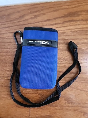 Blue Soft Padded Pouch Protective Sleeve Case for Nintendo DS lite 7" x ...