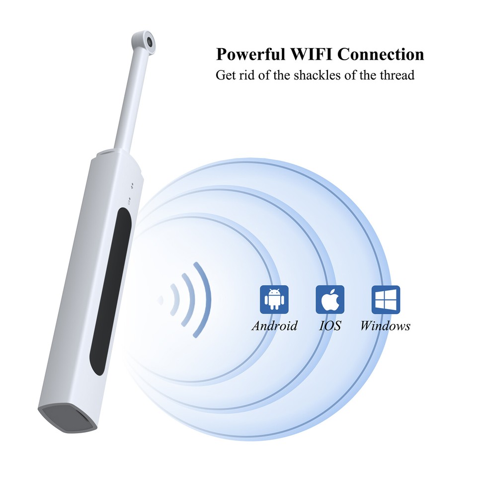 Wireless WiFi Dent Oral Camera HD Intraoral Endoscope Camera Visual NEW ...