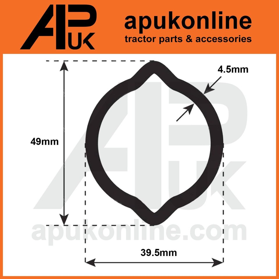 1m PTO Inner Male Lemon profile shaft tube tubing for Claas Lucas G ...