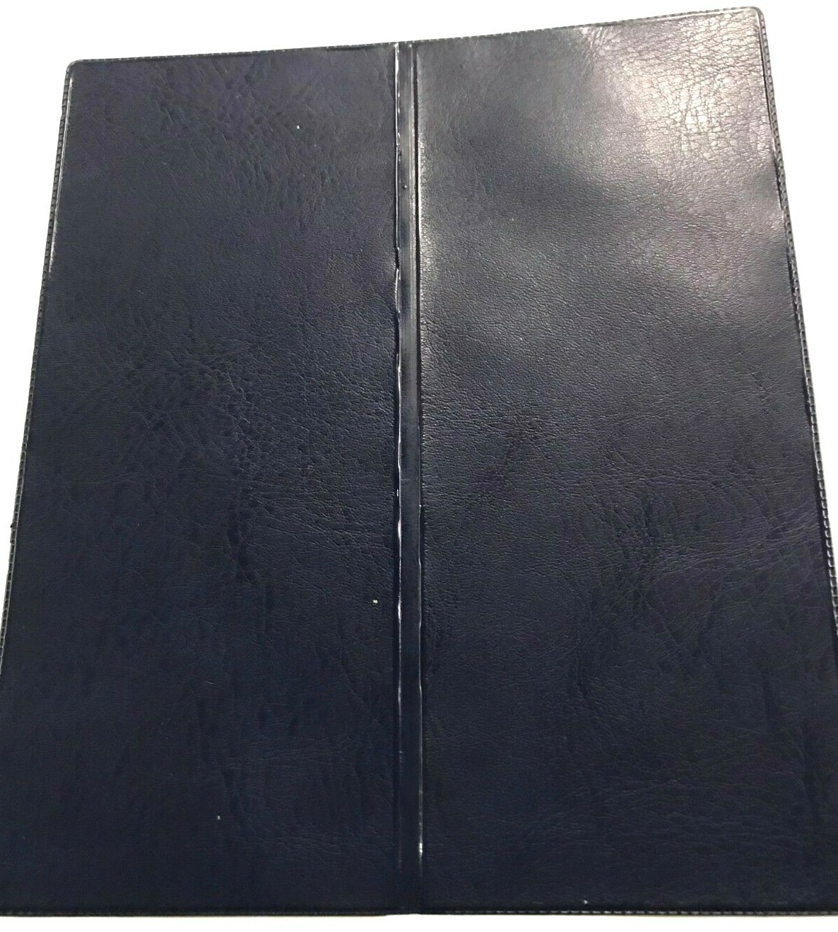 DOUBLE FOLDING LOTTERY TICKET HOLDER/WALLET LEATHER LOOK | eBay