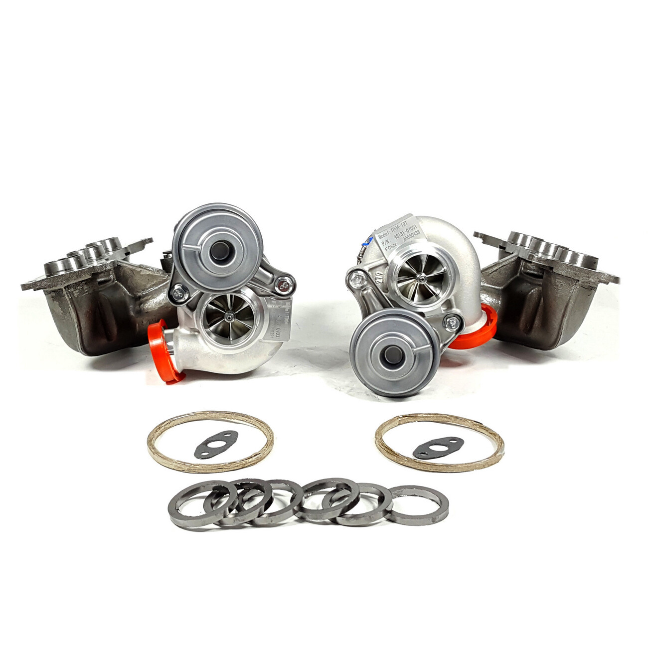 Billet 6+6 TD04-19T Upgraded Turbos for BMW 135i 535i 535xi 3.0l N54 ...