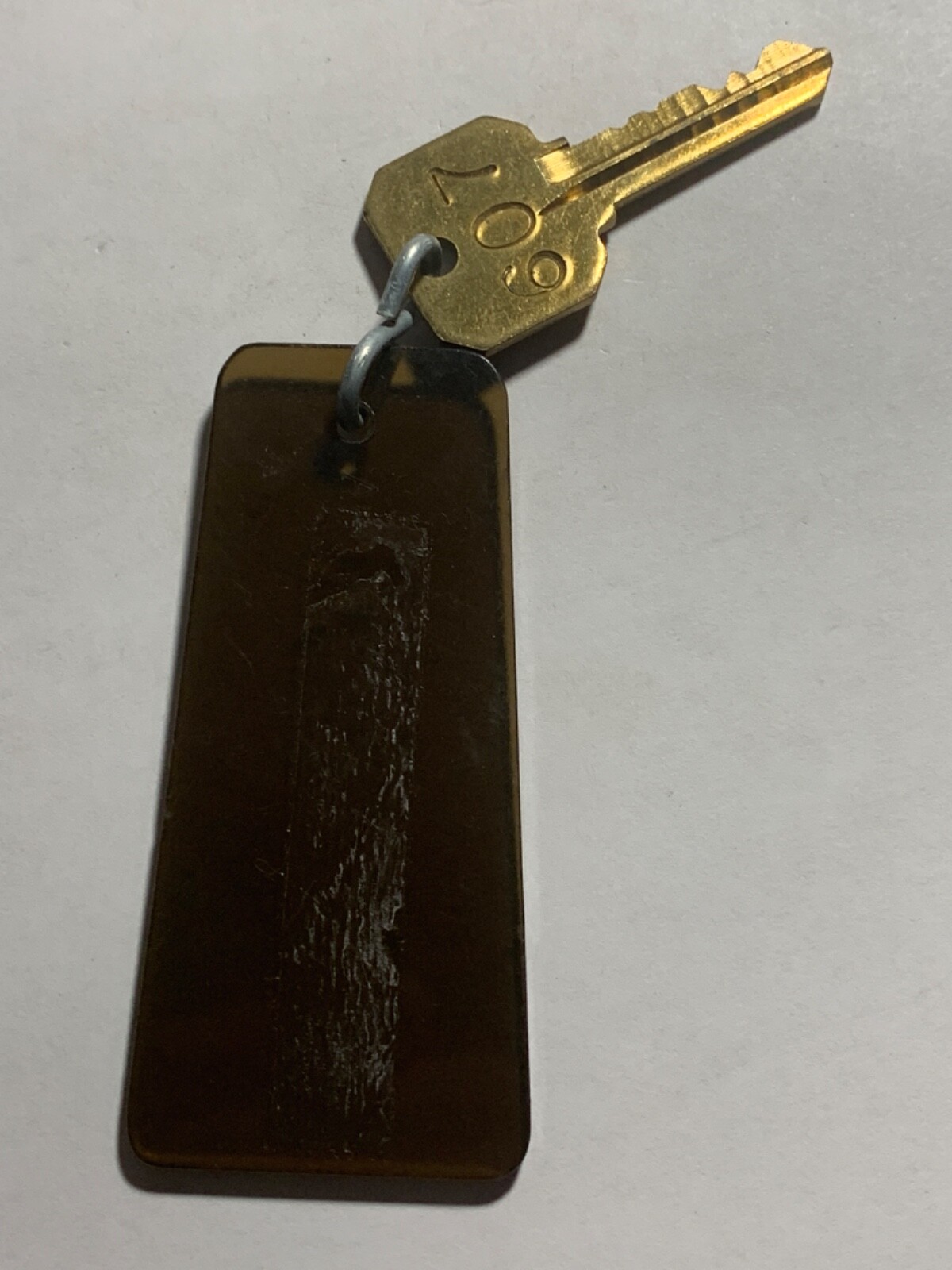 Vintage Hotel Motel Room Key Fob & Key #607 | eBay