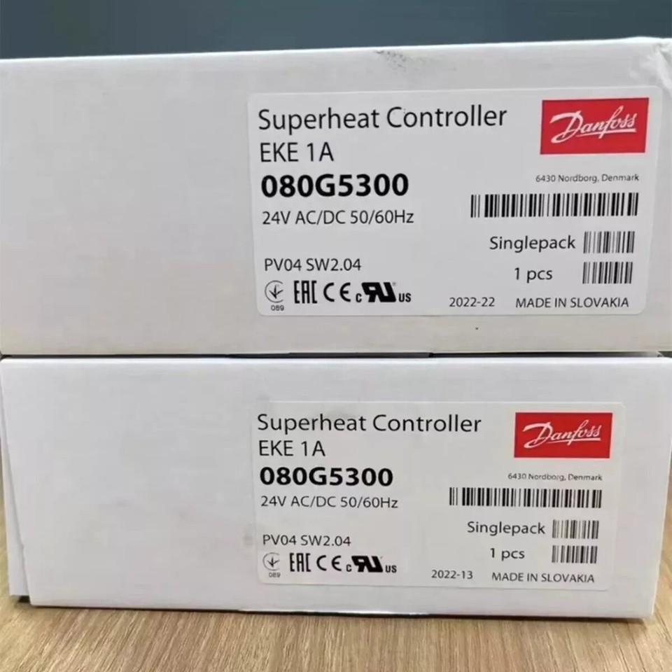 1PC-Danfoss-EKE 1A 080G5300 Superheat controller, 0.5-4VDC/50/60 Hz, DI ...