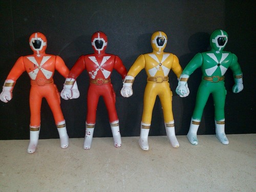 Blow Up Mold Power Rangers Bootleg KO Figures Lot | eBay