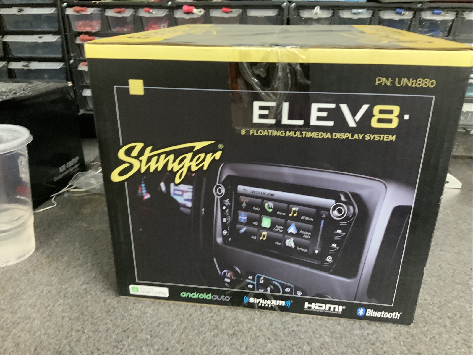 Stinger ELEV8 8 inch Floating Car Stereo - UN1880 for sale online | eBay