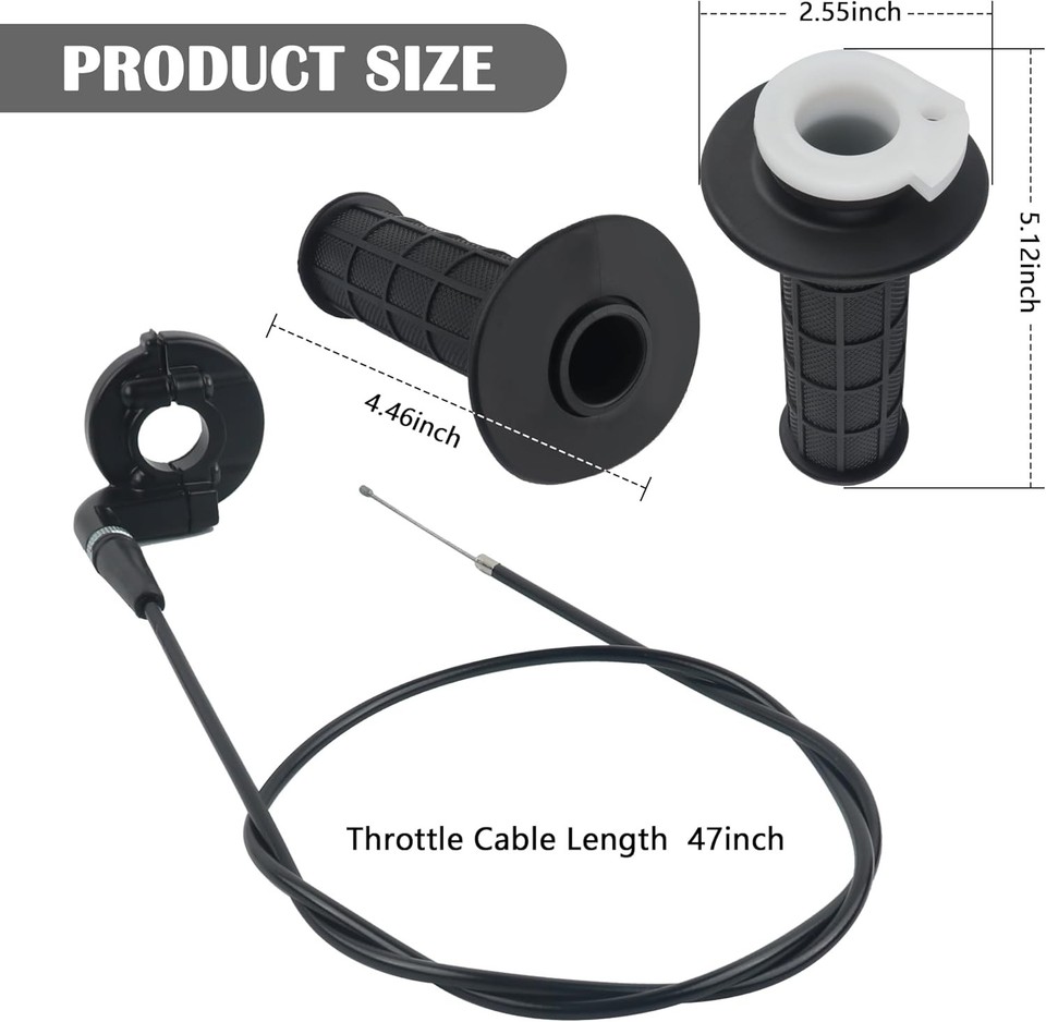 Throttle Cable Kit, Universal Motorcycle Throttle Assembly | eBay
