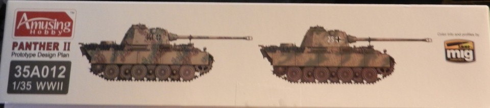 Amusing Hobby 35A012 1/35 Panther II Prototype Design Plan Kit | eBay