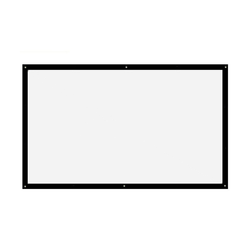 Easy Setup Folding Projection Screen for Outdoor Movies and Business ...