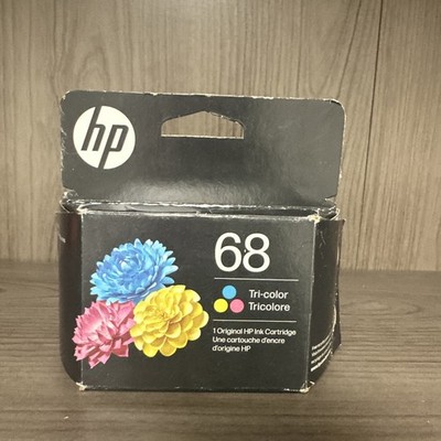 HP 68 Tri-color Original Ink Cartridge, ~120 pages, 7FP20TN Exp. 5/2026 ...