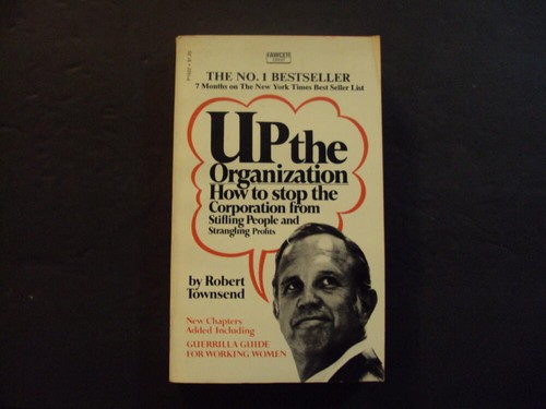 Up The Organization pb Robert Townsend 1st Fawcett Print 1970 ID:79935 ...