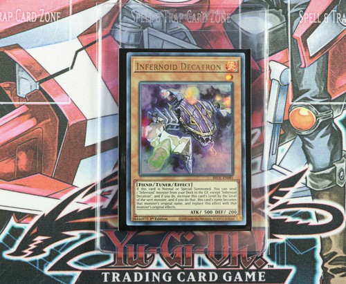 YuGiOh Infernoid Decatron BROL-EN081 1st Edition Ultra Rare | eBay