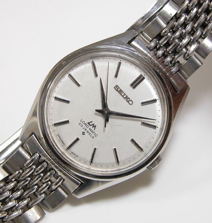 Seiko Lord Matic 5601-9000 Vintage 23 jewels White Silver Seiko Lord Matic 5601-9000 Vintage 23 jewels White Silver