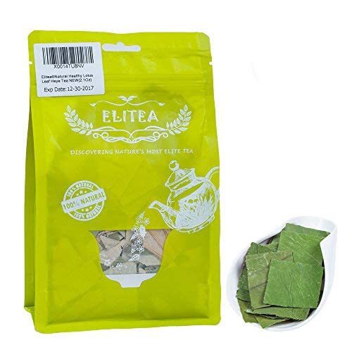 ELITEA 2.1oz Dried Lotus Leaf Herbal Tea Loose Leave Tea Heye Caffeine ...