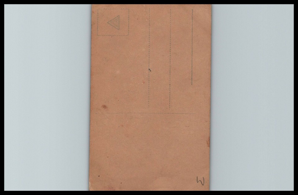 Original 1910 French Risque Postcard Photo Voluptuous Nude Girl JEAN ...