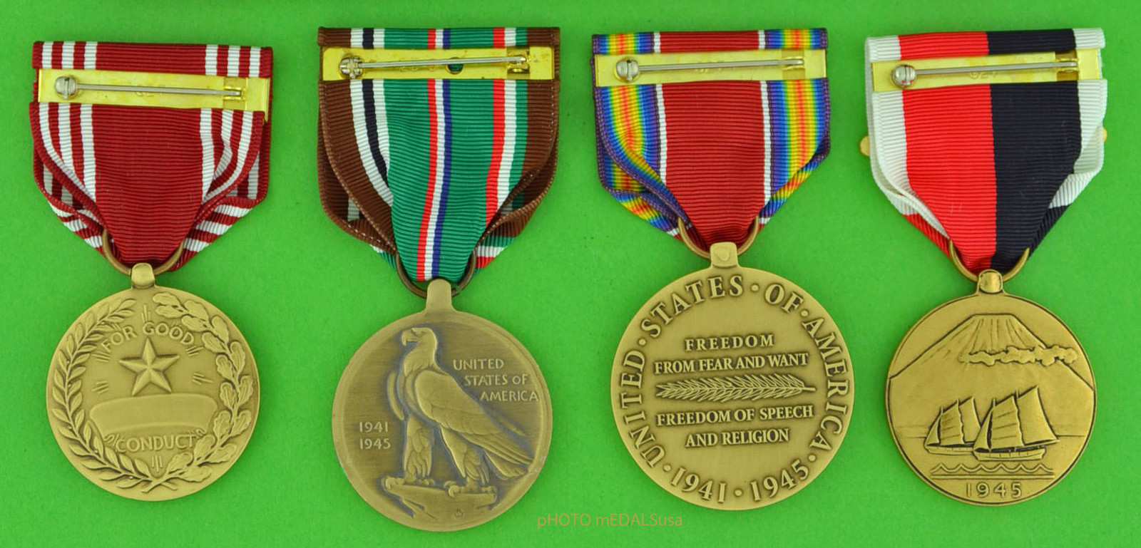 Army WWII European Theater Medals, Ribbons -- Occupation of GERMANY ...