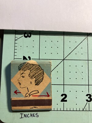 vintage Advertising Matchbook - Draw Me - Cover Girl | eBay