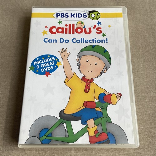 PBS KIDS Caillou’s Can Do Collection (DVD 3-Disc Set) Preschool SEL ...