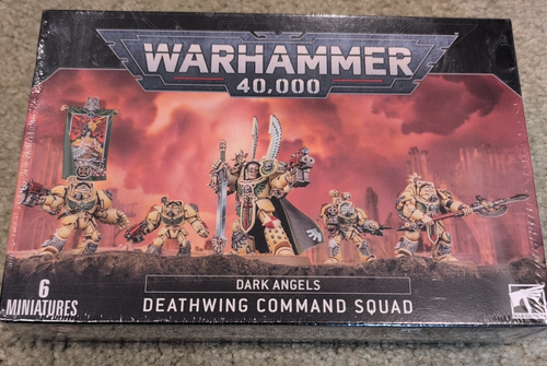 Warhammer 40K Dark Angels - Deathwing Terminators / Command Squad NIB ...