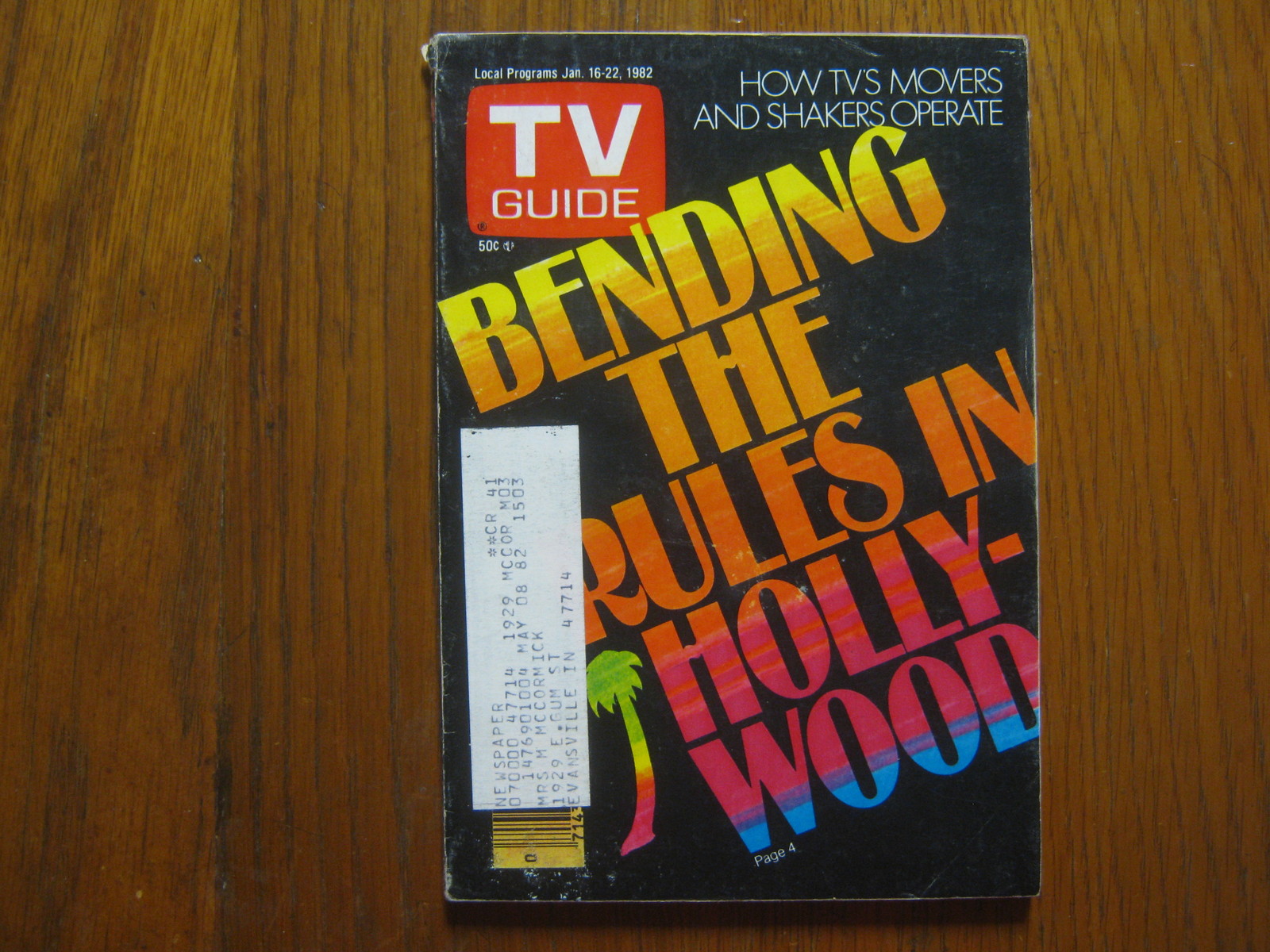 1982 TV Guide(PRISCILLA BARNES/MERYL STREEP/ALICE AT THE PALACE/JAMES ...