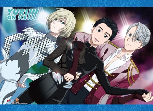 Yuri On Ice Group Wall Scroll Poster Anime Manga NEW | eBay