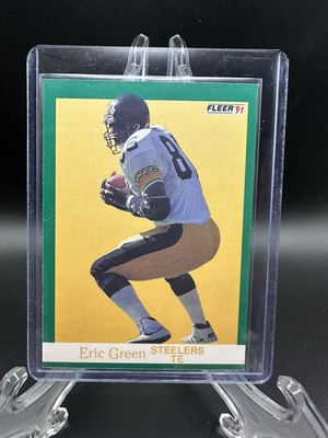 1991 Fleer #159 Eric Green Pittsburgh Steelers | eBay
