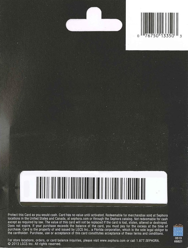 Sephora Gift Card $250 Gifting card gift for girl makeup lovers card | eBay