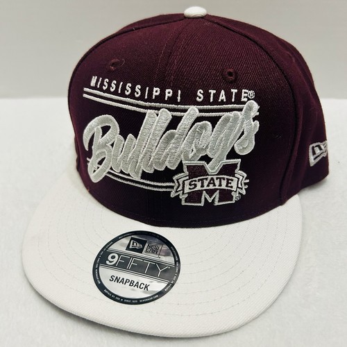 New Era Mississippi State Bulldogs Script 9FIFTY Snapback Adjustable ...