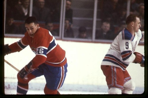 JIMMY ROBERTS Montreal Canadiens NEW YORK RANGERS Reg Reggie Fleming ...