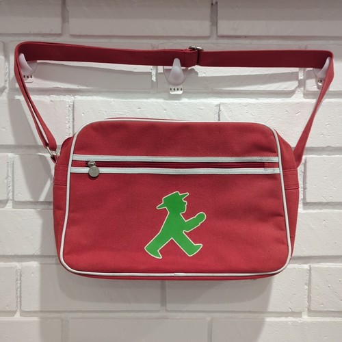 German Ampelmann Trainer Bag Vintage Rare Red Canvas Bag Berlin | eBay