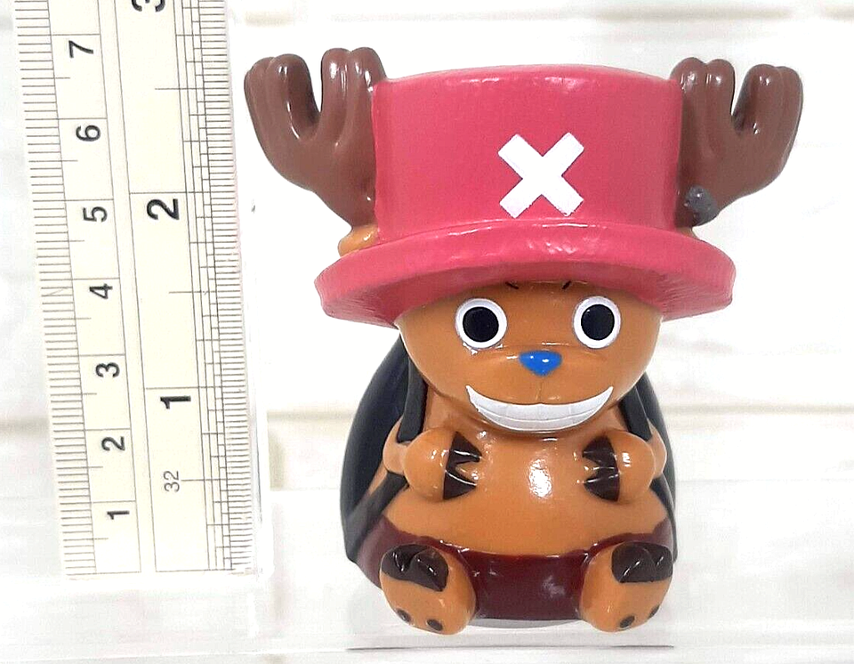 ONE PIECE TONY TONY CHOPPER SOFT VINYL PIGGY COIN MONEY BANK BANPRESTO ...