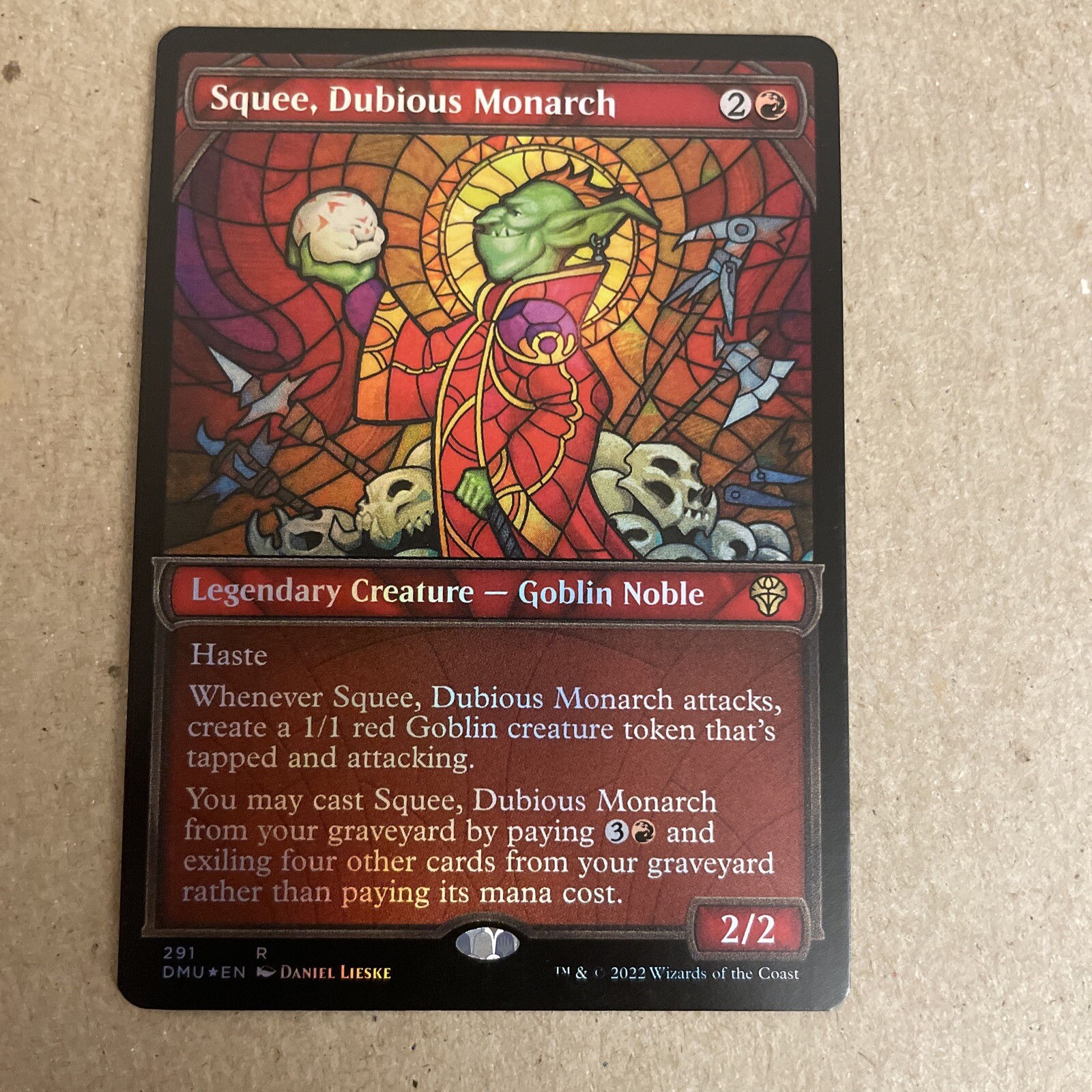 Squee, Dubious Monarch SHOWCASE FOIL, Dominaria United, MTG NM/M | eBay