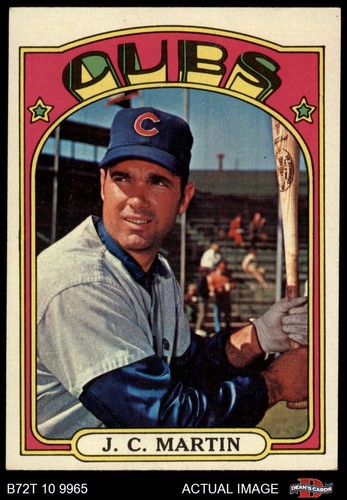 1972 Topps #639 J.C. Martin Cubs 4 - VG/EX | eBay