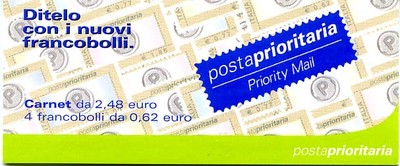 Italy 2002 Priority Mail Booklet | eBay