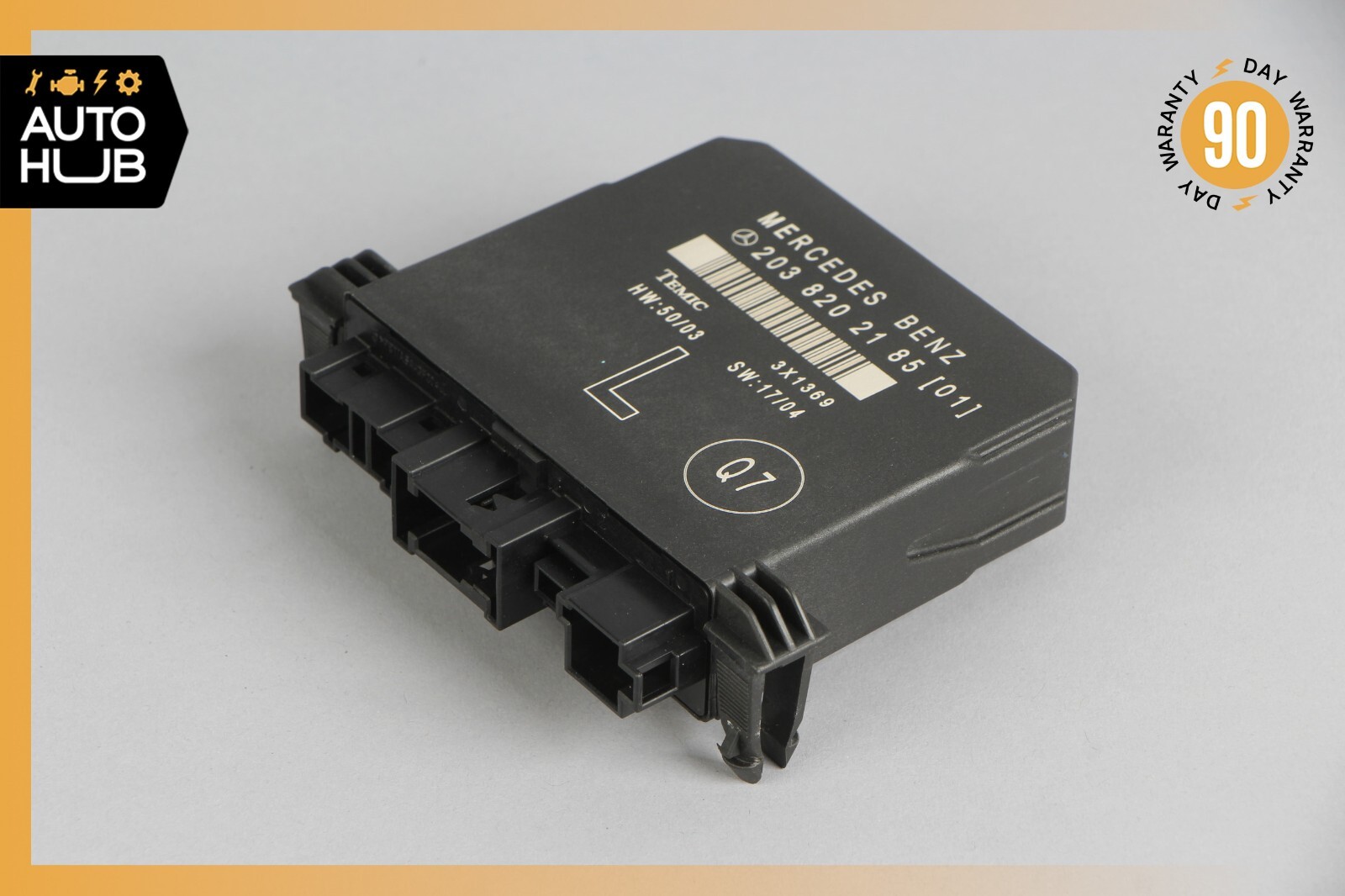 01-07 Mercedes W203 C230 C32 C320 Door Control Module Rear Left ...