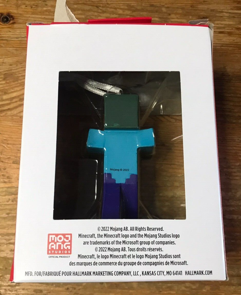 Minecraft Zombie Christmas Tree Ornament Hallmark New in Box | eBay