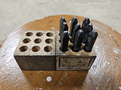 Gru Grip 1/8 3.2mm Steel Stamps #0-9 | eBay