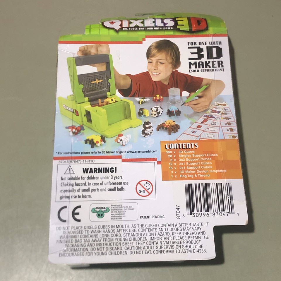 Qixels 3D Jungle World 300 Cubes Refill Pack, (For Use with 3D Maker ...