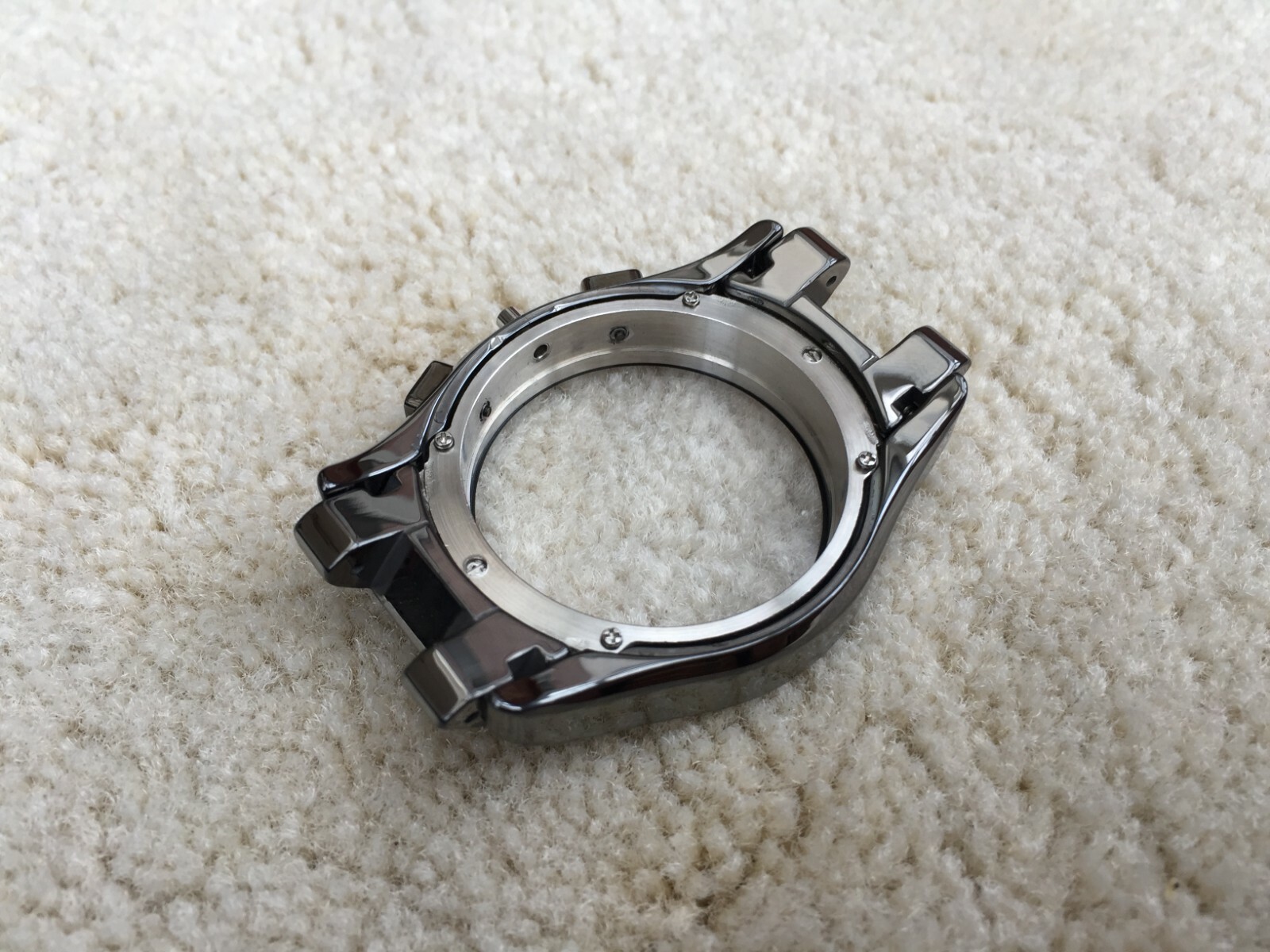 Ceramic Watch CASE/SHELL/DIAL/HOUSING 2 Shoulder Links fit Emporio ...