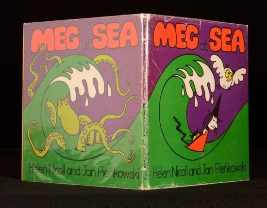 1972 3vol Meg and Mog Megg's Eggs Meg at Sea Helen Nicoll FIRST ...