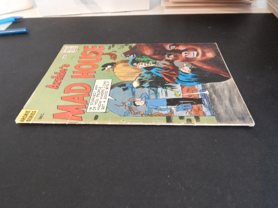 Archie's Madhouse # 16 Dracula Wolfman monsters 1961 see pics free ship ...