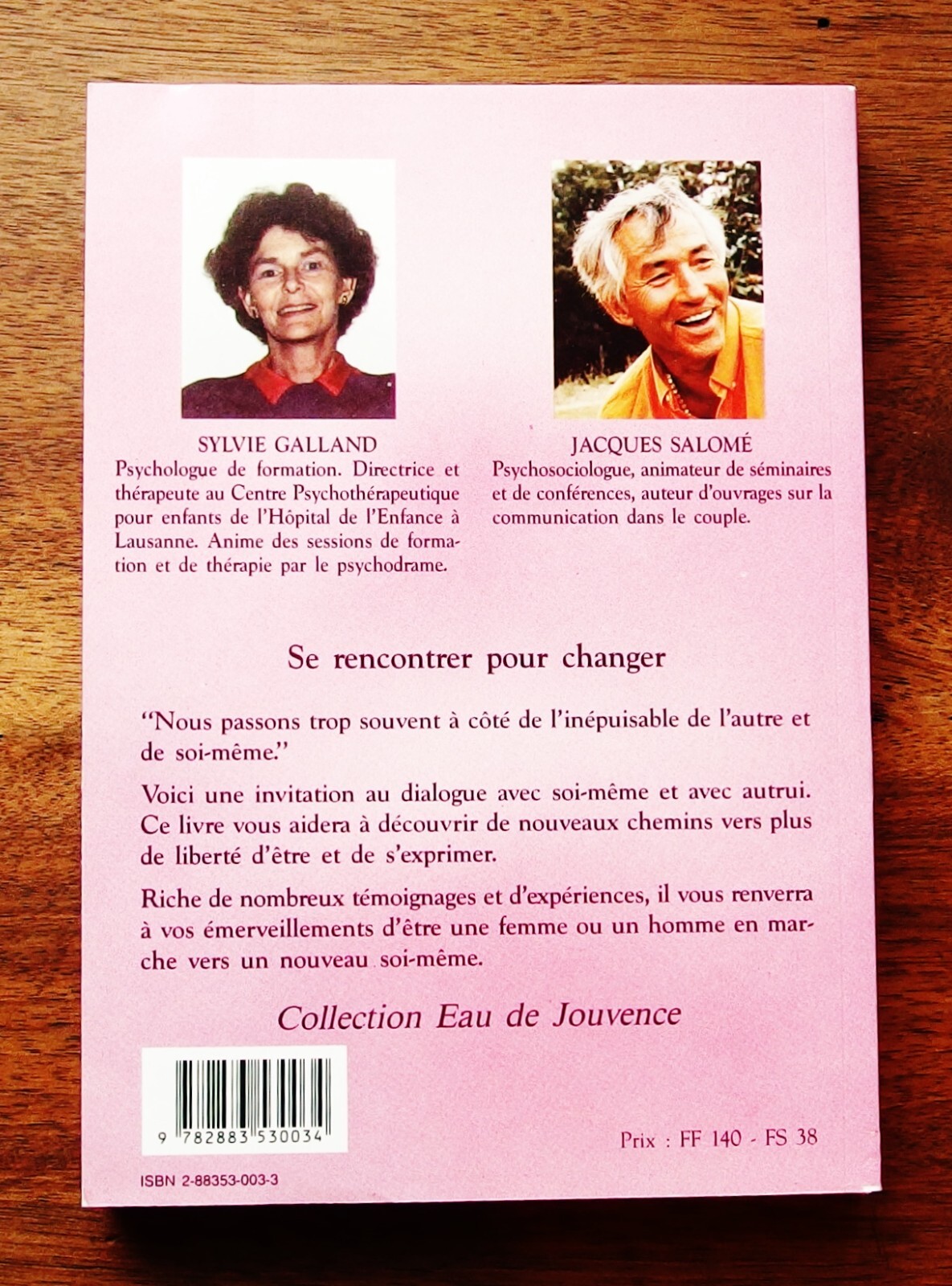 * LES MEMOIRES DE L'OUBLI SE RENCONTRER POUR CHANGER GALLAND SALOME C3 ...