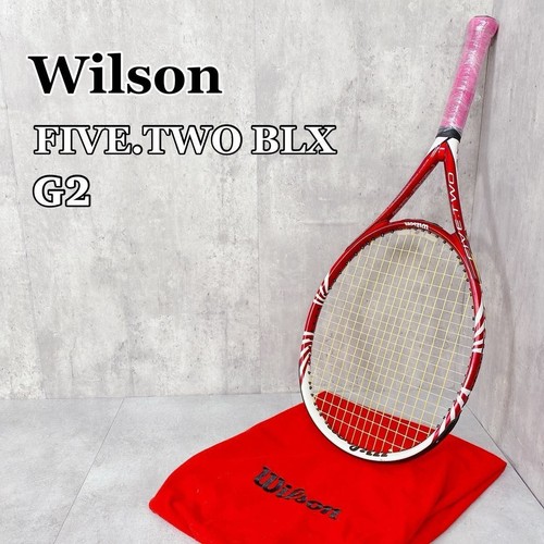 Wilson Five.Two BLX G2 Tennis Racket Pink Red Used | eBay