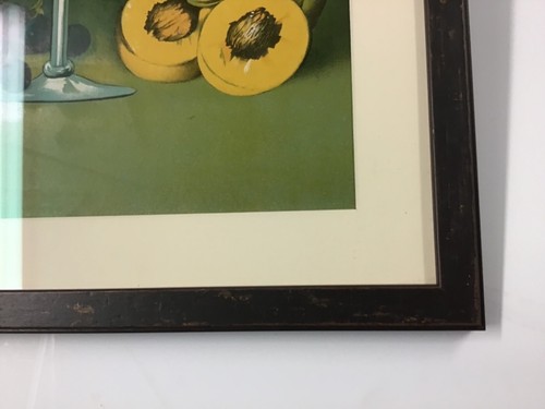 1911 Chromolithograph James Lee Chicago “Select Fruit” Nice Framez | eBay