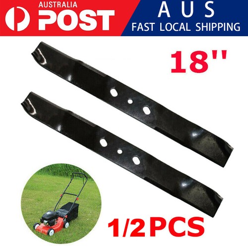 2PCS 18 Inch Mulching Bar Blades Fit Masport / Morrison Lawn Mower ...