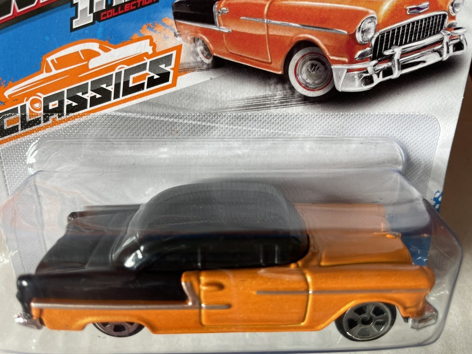 Maisto Fresh Metal 100 Collection Classics 1955 Orange Black Chevrolet ...
