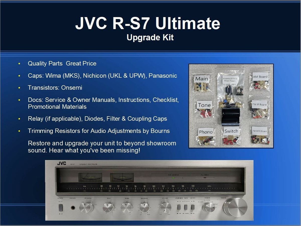 Jvc Receiver Parts JVC R S5 Stereo Receiver – The Turntable Store
