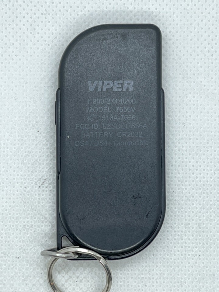 Viper EZSDEI7656A 7656V Remote Alarm Keyless Entry Key Fob TESTED 6091 ...