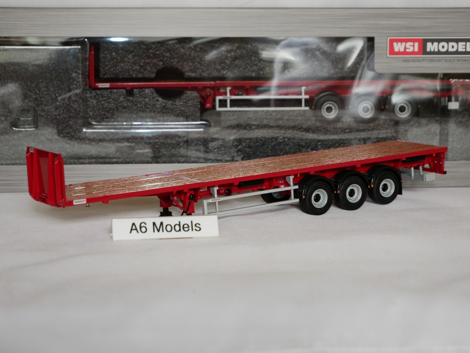 WSI+Models+Dennison+3+Axle+Extending+Flatbed+Trailer+%28Premium+Line%29 ...