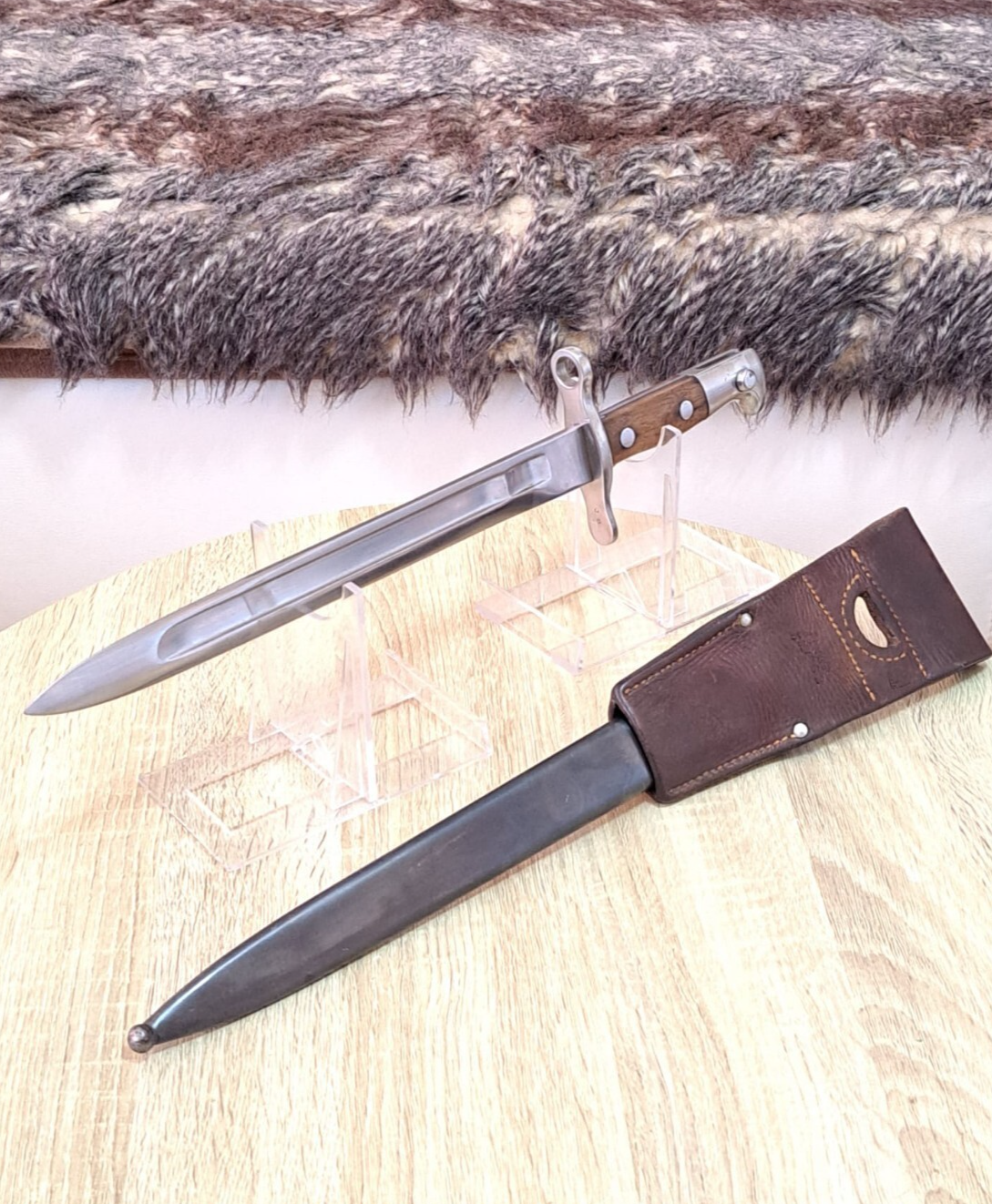 Swiss Army Bayonet Knife M1899 Ø14mm Schmidt Rubin Frog 1WW 2WW ...